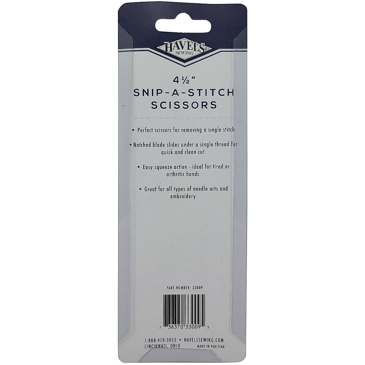 Havel's Snip-A-Stitch 4-1/2-Inch Scissors