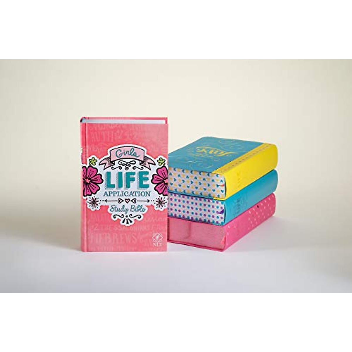 Tyndale NLT Girls Life Application Study Bible, TuTone (LeatherLike, Purple/Teal), NLT Bible with Over 800 Notes and Features, Foundations for Your Faith Sections