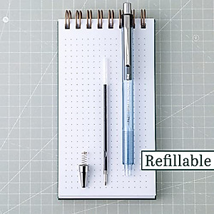 PILOT The Better Ball Point Pen Refillable & Retractable Ballpoint Pens, Fine Point, Red Ink, 12-Pack (30002)