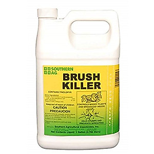Southern Ag Brush Killer 8.8% Triclopyr (Vines, Hard-to-Control Plants, Stump Sprouts), 1 Gallon