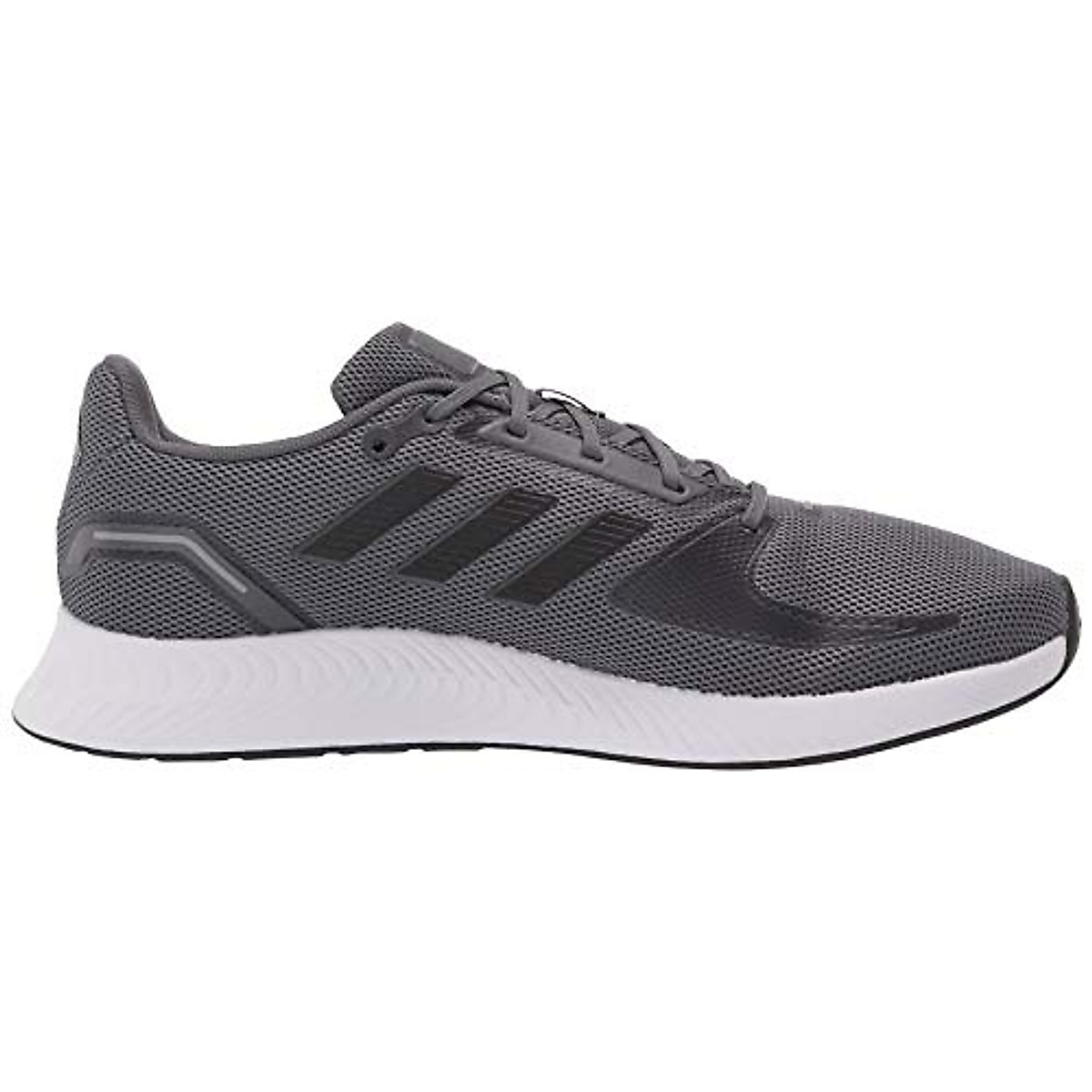 adidas mens Runfalcon 2.0 Running Shoe, Grey/Black/Grey, 11 US