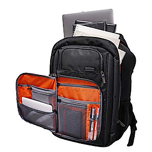 Rockland Professional USB Laptop Backpack, Black, Large