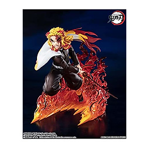 TAMASHII NATIONS - Demon Slayer: Kimetsu no Yaiba - Kyojuro Rengoku Flame Hashira, Bandai Spirits FiguartsZERO Collectible Statue