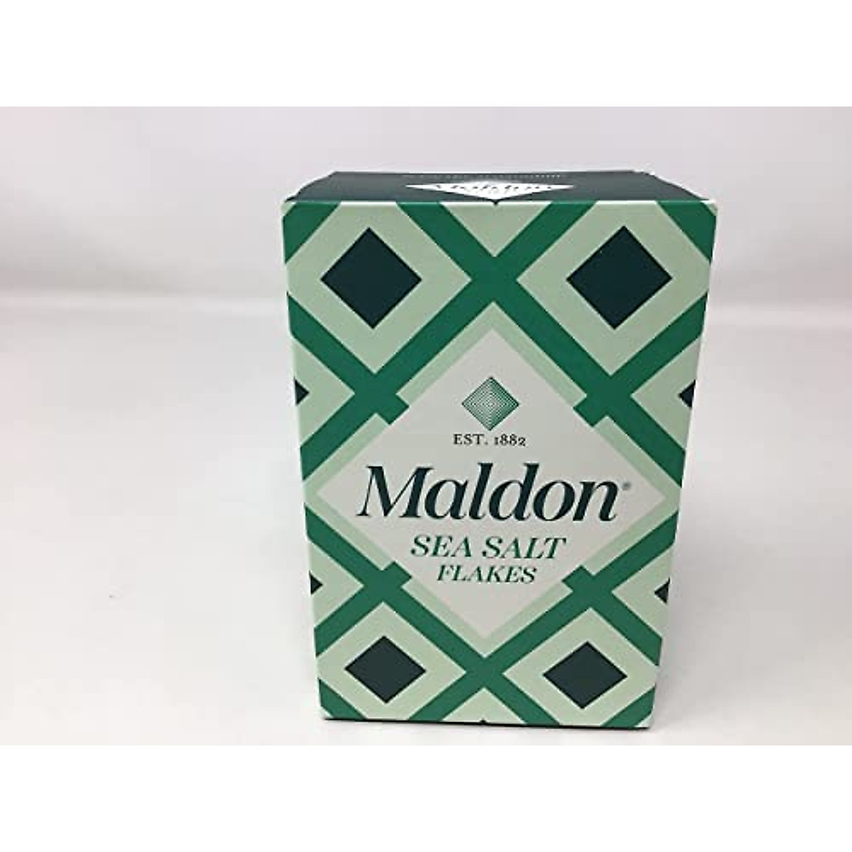 Maldon Salt, Sea Salt Flakes, 8.5 oz (240 g), Kosher, Natural, Handcrafted, Gourmet, Pyramid Crystals (Packaging May vary)