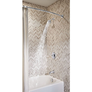 Moen Idora Chrome Posi-Temp Tub and Shower Set with Showerhead, Lever Handle, Tub Spout and Valve Included, 82115