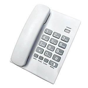 Corded Landline Phone Big Button Household Emegency Hotel Business Desktop Landline Telephone Vintage Telephones Corded Telephone Large Buttons Office Phone Home Phone Basic Phone