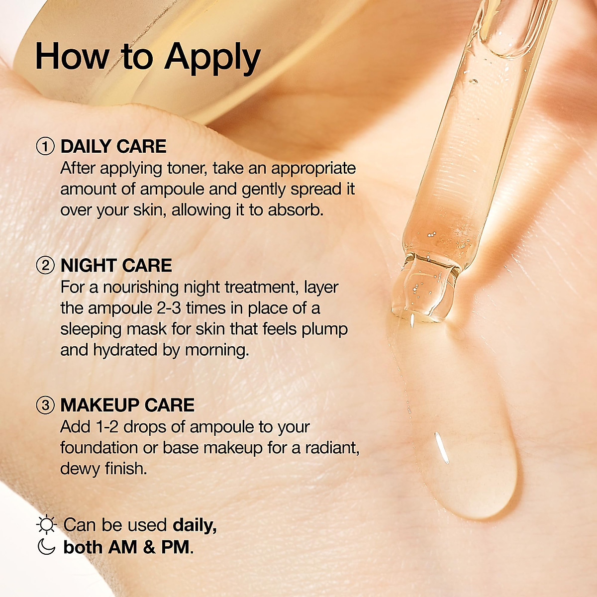 Anua Heartleaf 80 Soothing Ampoule, Hydration Facial Serum for Glass Skin, Panthenol, Hyaluronic Acid, Non-Greasy, Gentle Formula, Lightweight Essence, Vegan, Korean Skin Care, 30ml/1.01 fl.oz