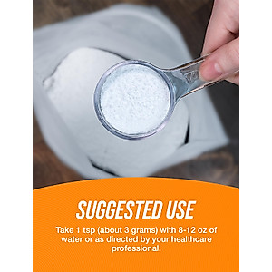 BulkSupplements.com Glycine Powder - Glycine Supplements, Glycine 3000mg - Glycine Amino Acid Supplement, Pure & Gluten Free - 3000mg per Serving, 500g (1.1 lbs) (Pack of 1)