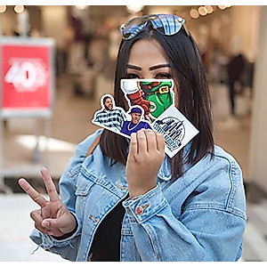 1 Football Sticker - One 4 Inch WaterProof Vinyl - Decal For Water Bottle Flask Skateboard Laptop etc - Sports Sticker