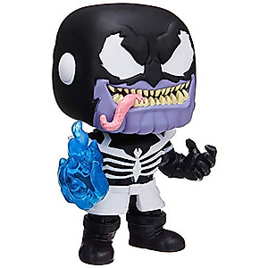 Marvel: Venom - Venomized Thanos Funko Pop! Vinyl Figure (Bundled with Compatible Pop Box Protector Case), Multicolored, 3.75 inches