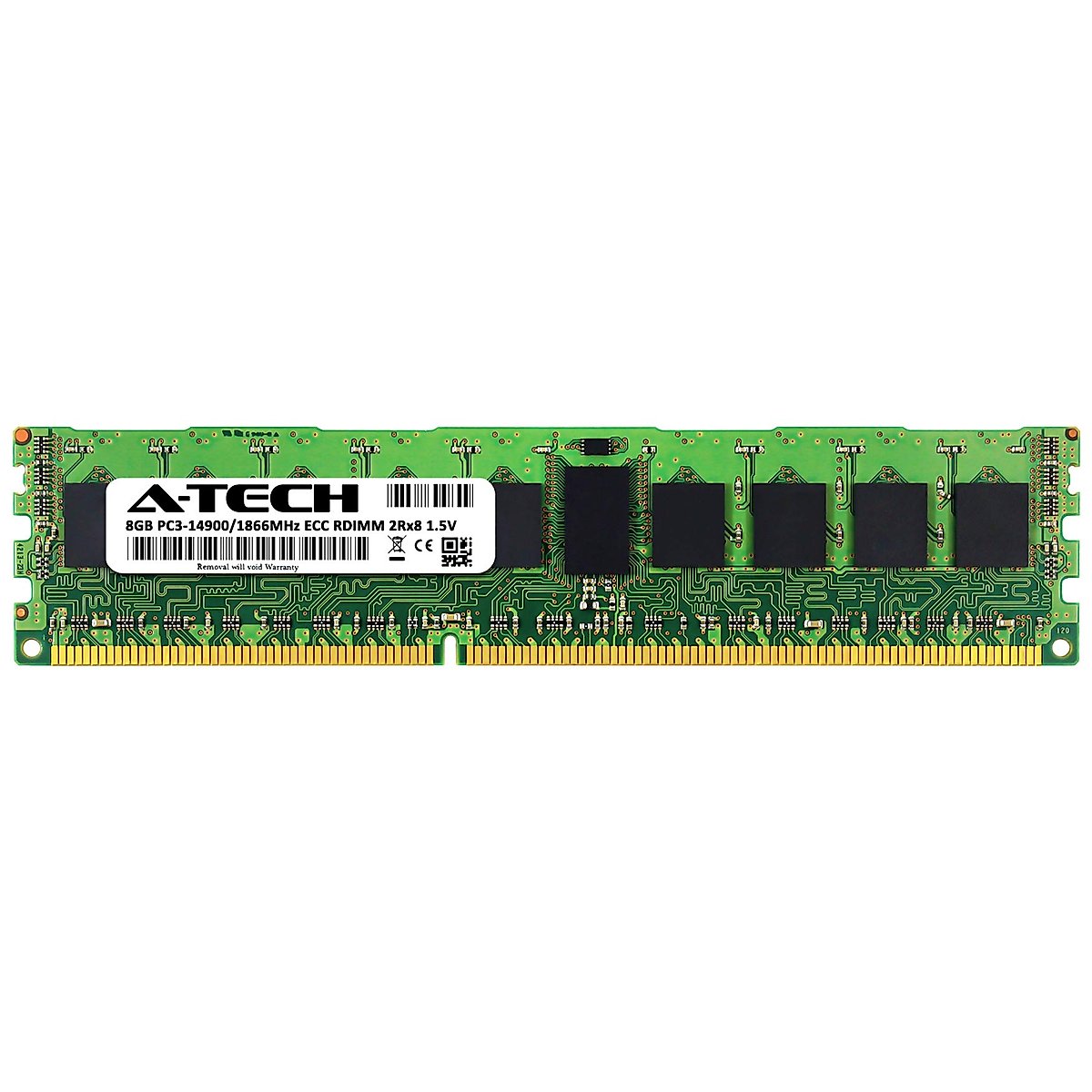 A-Tech 8GB RAM Replacement for Samsung M393B1G73EB0-CMA | DDR3 1866MHz PC3-14900R 2Rx8 1.5V ECC RDIMM Registered 240-Pin DIMM Memory Module