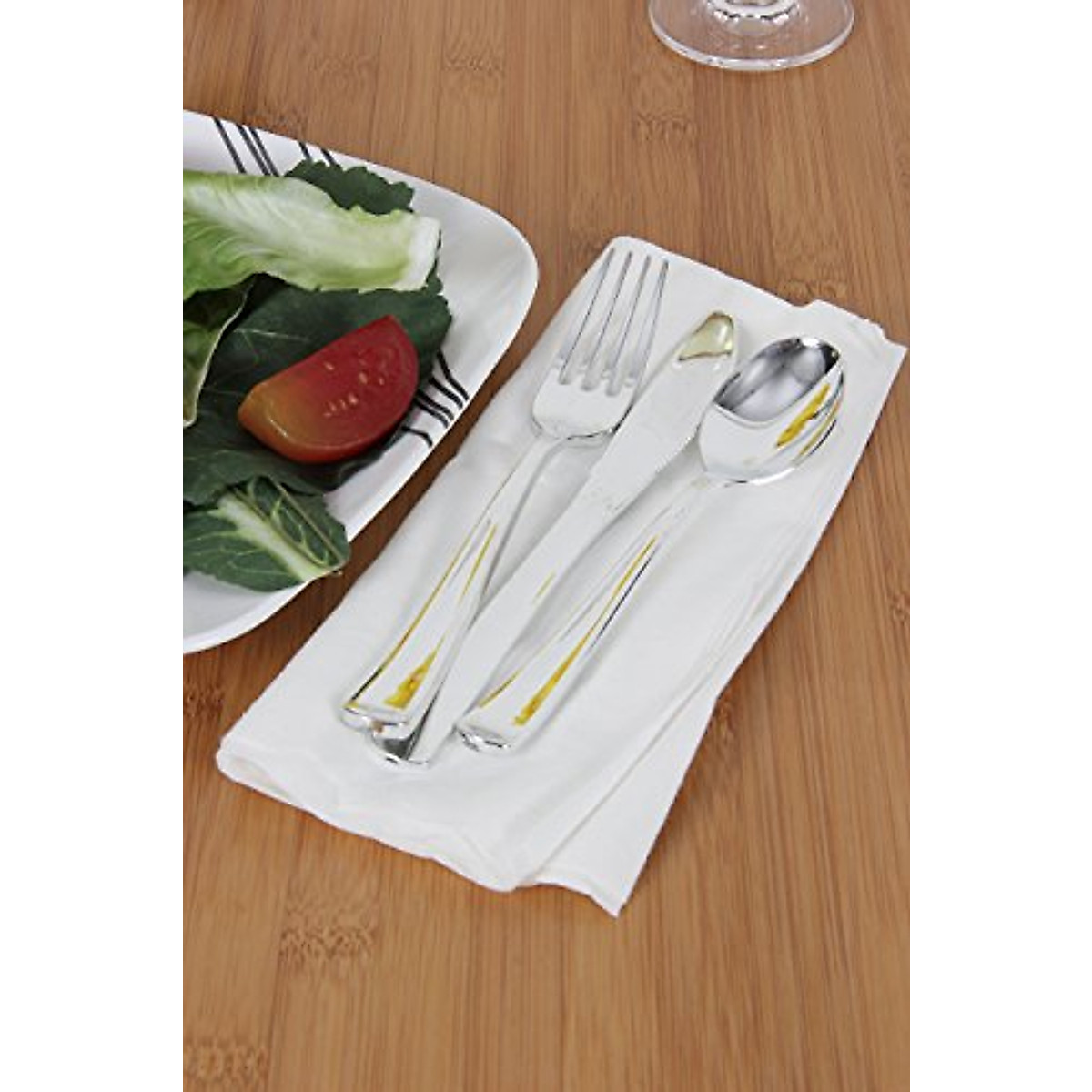 2dayShip Cloth-like Guest Towels 12 X 17 White Disposable Hand Napkins - 100 Pack