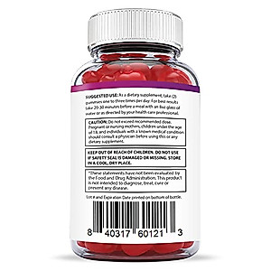 Justified Laboratories F1 Keto ACV Gummies 1000MG with Pomegranate Juice Beet Root B12 60 Ketos Gummys