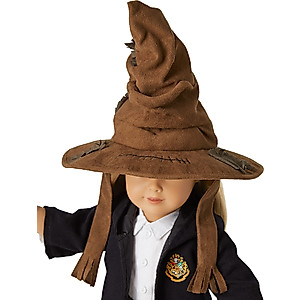 American Girl Harry Potter 18-inch Doll Accessories Hogwarts Sorting Hat plus Nimbus 2000 Broomstick, For Ages 6+
