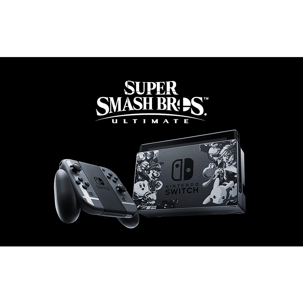 Nintendo Switch Grey Super Smash Bros. Ultimate Edition + Super Smash Bros. Download Code