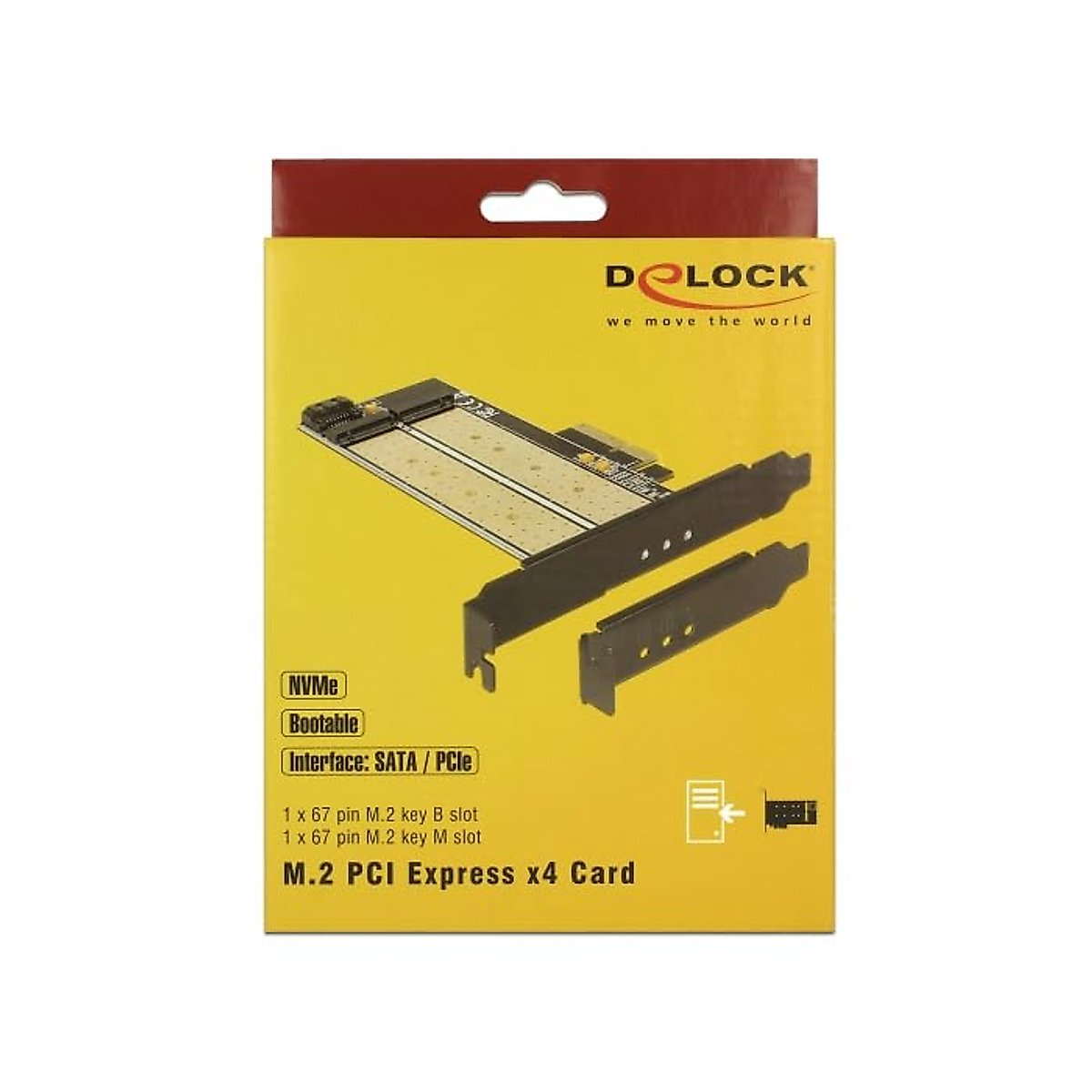 Adap Delock PCI-E Karte Memory Controller