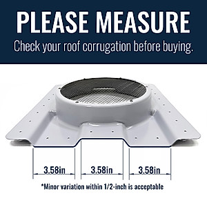 AdaptAIR Shipping Container Vent, Add 12-inch Whirlybird/Solar Vent, Reduce Heat & Condensation