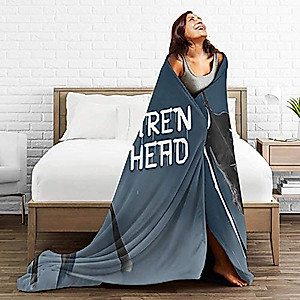 Air Conditioning Blanket Fluffy Plush Micro Soft Flannel Throw Blanket Fit Couch Chair Bed Sofa 50"X40"