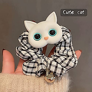 Cualque Cat Headband for Women Mom, Cute Lovely Animal Headpiece Hair Band Head Wrap Hairband for Women, Men, Shower Spa Yoga Beauty Skincare