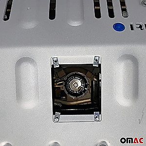 OMAC RIVAL Engine Skid Plate Cover for Toyota 4Runner 2013 to 2023, Splash Guard, Aluminum