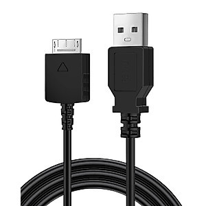 FEIYIU Replacement USB MP3 MP4 Player Charger Charging Cable - Compatible with Sony Walkman NWZ - A, S, E, X, Z Series - 5FT