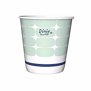 Dixie Paper Bath Cups, 3oz Cups, 400 Count (Pack of 1), Colors/Styles Vary