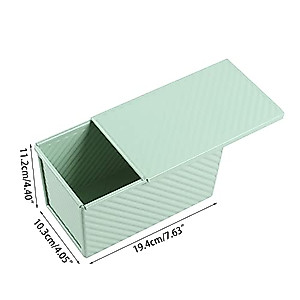 Non-Stick Bread Loaf Pans With Lid Metal Toast Molds Kitchen Bakeware Baking Pan For Bread Loaf Pate Toast Cake Toast Box Mold