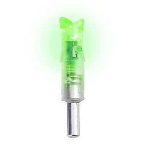 XHYCKJ New Lighted Nocks for Arrows with .300/7.62mm Inside Diameter Led Nock Turn on Automatically When Shot,6 Pack