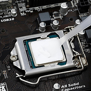 GENNEL G104 100Grams Tube White Thermal Grease Paste, Thermal Compound Heatsink Paste for PC CPU Coolers GPU LED PS4 Chipset Cooling