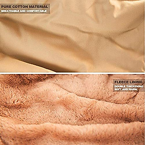 Toddler Fleece Jacket, Warm Cotton Baby Winter Coats, Kids Hooded Outerwear for Boys Girls