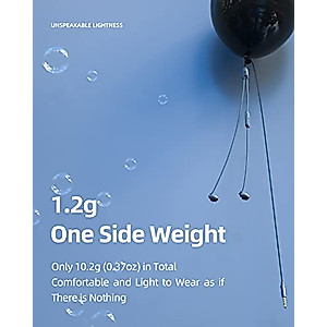 Noise Reduction Ear Plugs, Sleeping Headphones for Side Sleepers, Ear Plugs for Sleeping Noise Cancelling, Super Soft Sleep Earbuds Wired with Microphone, Great for Insomnia, Snoring, Air Travel