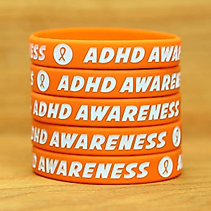 SayitBands Three (3) of ADHD Awareness Bracelets