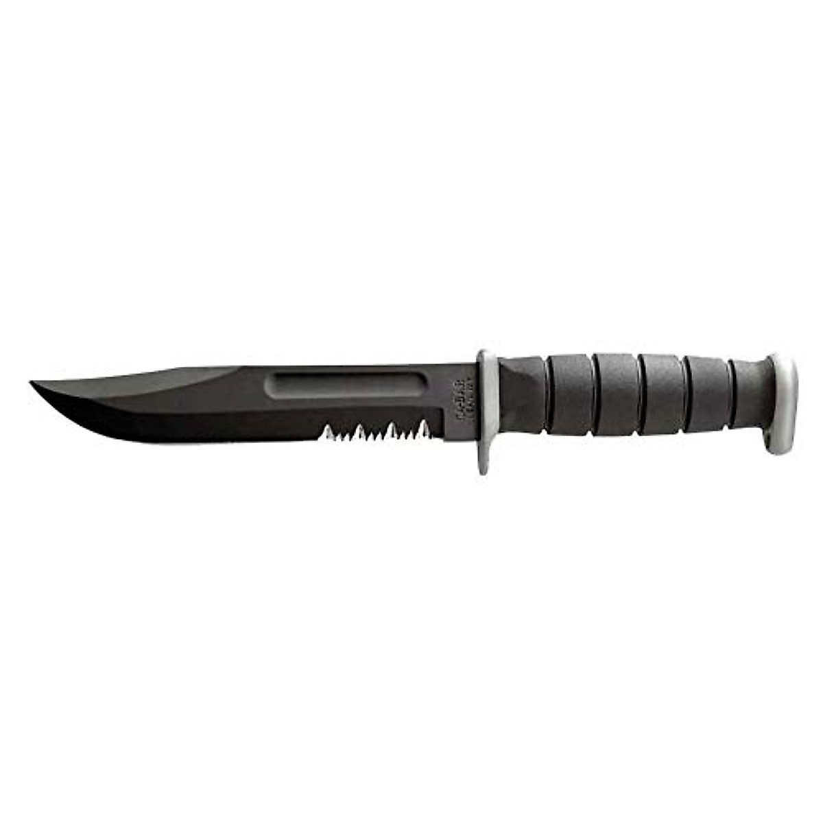 Ka-Bar 1282 D2 Extreme Fighting Knife , Black
