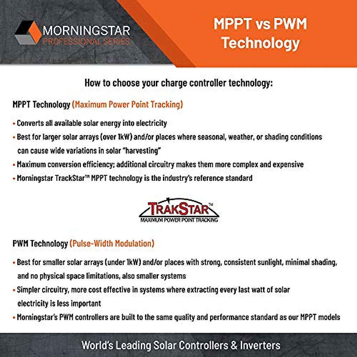 Morningstar Tristar 60A MPPT Solar Charge Controller 12V/24V/48V Batteries, Solar Panel Controller Battery Controller Solar Controller 12V 24V, Lowest Fail Rate MPPT Charge Controller for Solar Panels