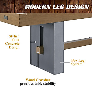 Barrington Billiards 9' Urban Shuffleboard Table with Scratch-Resistant Playfield and 8 Puck Set