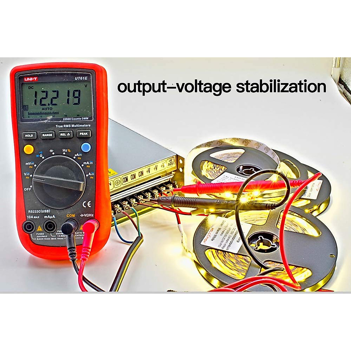DC 12V 30A Power Supply 360W Universal Regulated Switching AC to DC Converter AC110V/220V (SMPS) Transformer Driver Adapter for LED Strip Light, CCTV Camera Security System, Radio, Computer Project