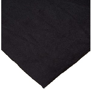 4 Yard Bolt Anti Pill Black Fleece Polyester Fabric