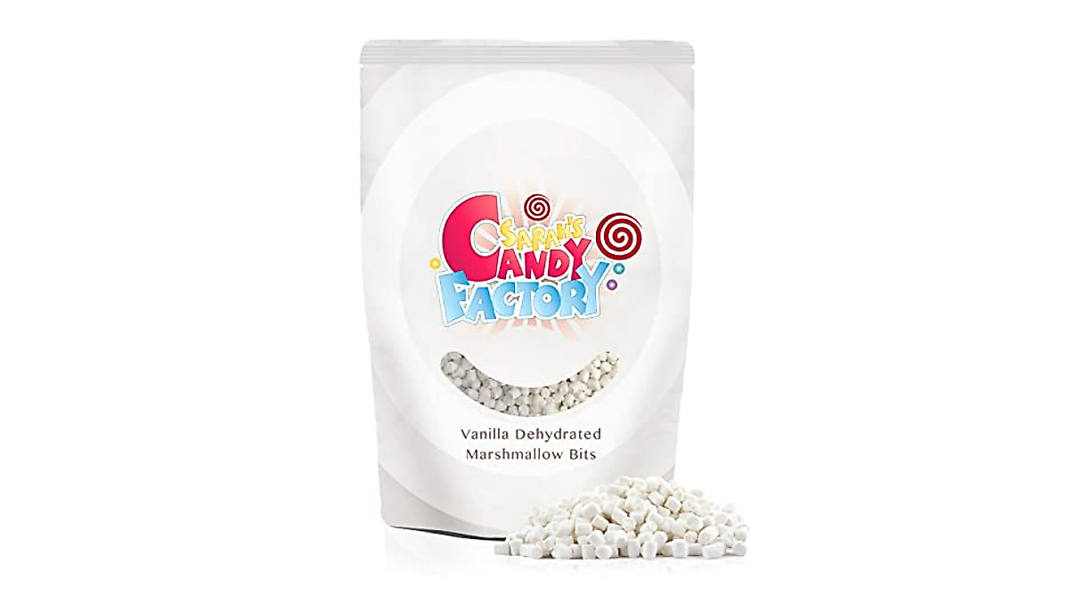 Sarah's Candy Factory Vanilla Mini Marshmallow Bits - Perfect Topping