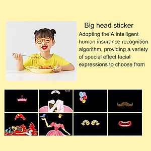 Selfie Kids Camera, 20MP Portable Kids Camera for Girls with Stickers, HD Digital Video Toy Camera, Cameras with Flash Toy Gifts, HD Kids Digital Camera Toys for Girl and Boy On Christmas Birthday