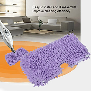 2PCS Mop Replacement Pads Soft Microfiber Mop Cloth Accessory Fit for Shark S3601 S3501 Mop Pads