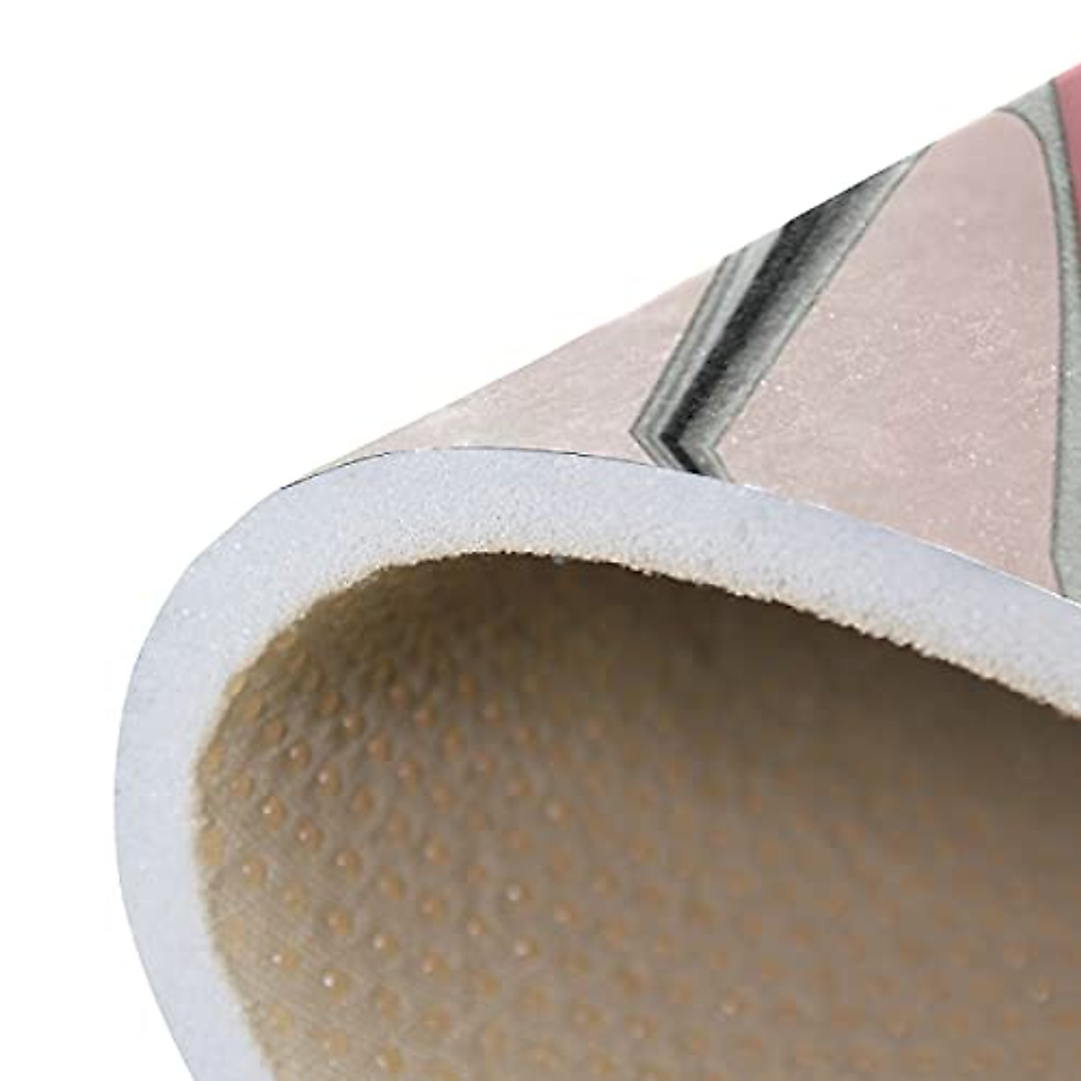 ALAZA High Heel Shoes Butterfly Non Slip Area Rug 4' x 5' for Living Dinning Room Bedroom Kitchen Hallway Office Modern Home Decorative