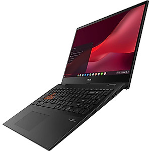 ASUS Cloud Gaming Chromebook Vibe CX55 Flip 15.6" Touchscreen 144Hz FHD 2-in-1 Laptop Computer, Intel Core i5-1135G7 (Beat i7-1065G7), 8GB LPDDR4X RAM, 2TB PCIe SSD, WiFi 6, Chrome OS