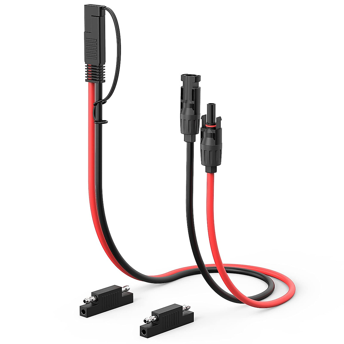 BougeRV Solar Connector to SAE Adapter (Solar to SAE (1 Pack))