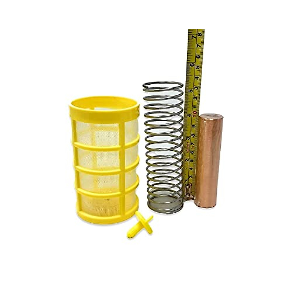 Solar Pool Ionizer Replacement Kit for Pools Above 45,000 Gallons Includes Copper Anode, Basket Screen, Spring and Screw - DiscoverMyStore