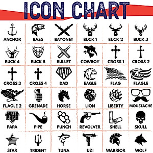 Gifts for Men, Personalized Engraved Oak Wood Pocket Knife - 36 Icons, 20 Stylish Font - Custom Pocket Knives