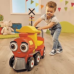 Little Tikes® Cozy Train Scoot Ride-On with Track, Under Seat Storage and Working Bell for Indoor & Outdoor Train Themed Play for Preschool Kids, Boys, Girls Ages 1-5 Years