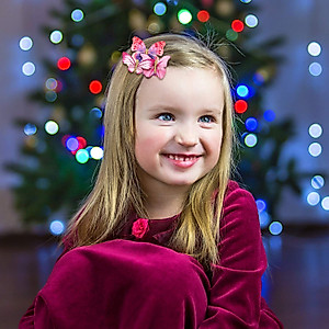 Boao 18 Pieces Glitter Butterfly Hair Clips for Girls Teens Women Hair Accessories(Trendy Style)