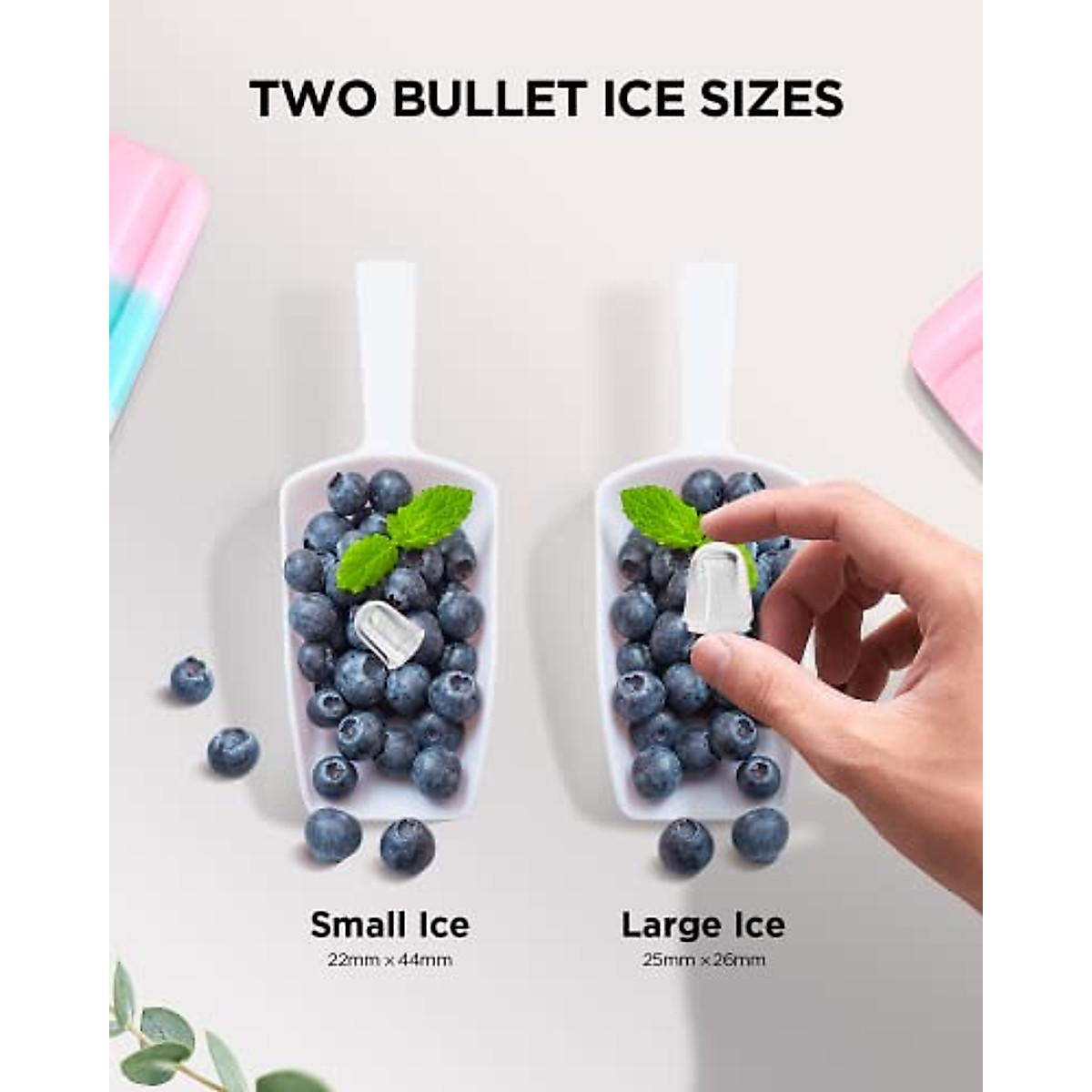 Silonn Countertop Ice Maker Machine for Home