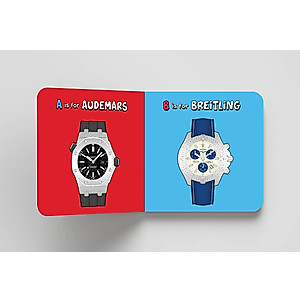 ABCs for the Future Watch Collectors Kids Book: R is for Rolex Alphabet book for Adults and Kids, Fun Watches Children's Book, Timepiece Gift for Parents by Diaper Book Club