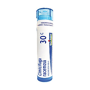 Boiron Cimicifuga Racemosa 30C Homeopathic Medicine for Menstrual cramps improved by lying down